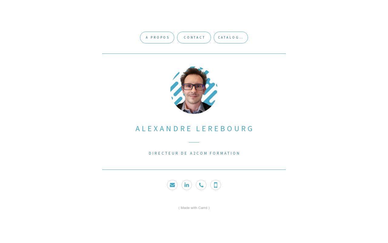 Alexandre Lerebourg - A2COM FORMATION